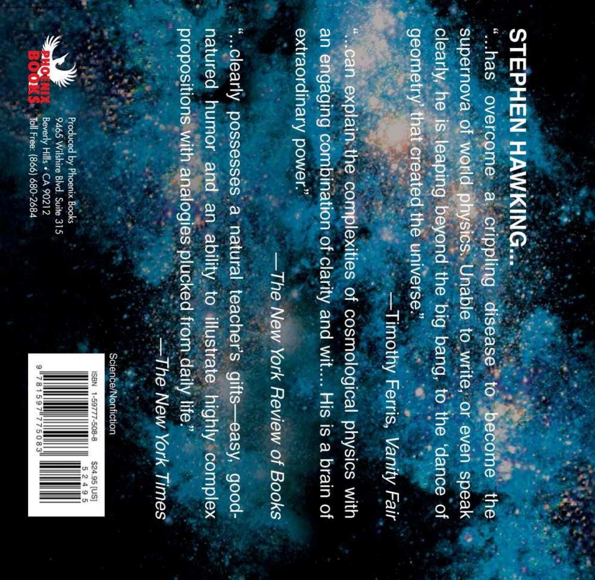 Figure 3 - Stephen Hawking - Theory of Everything