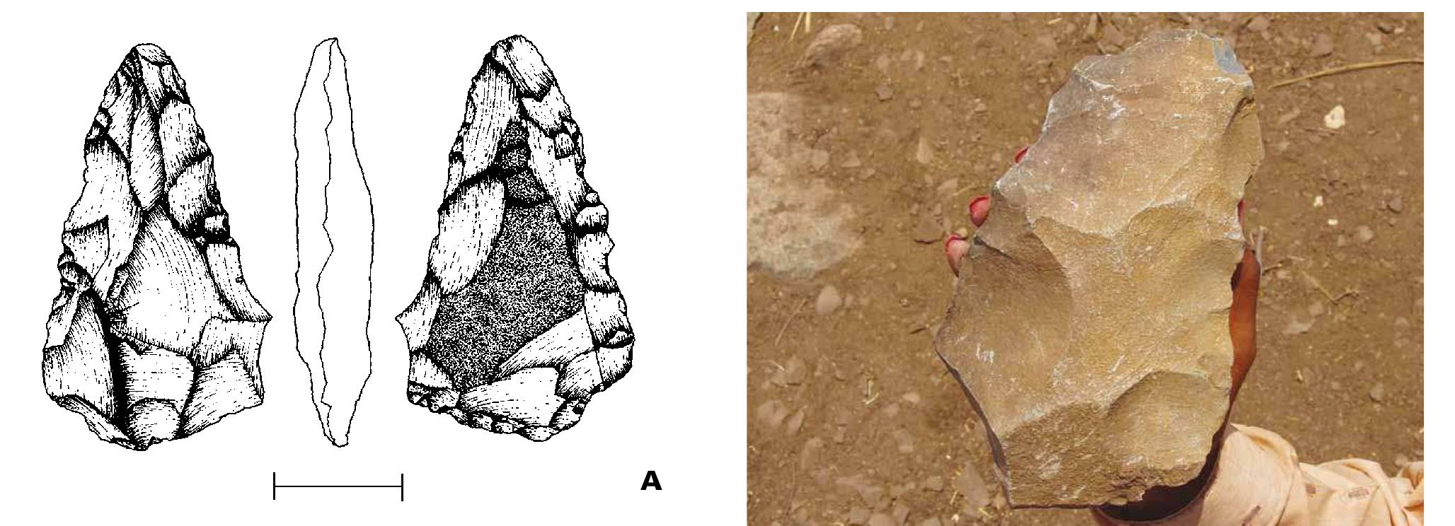 Acheulean-like bifaces of neolithic age, south india. the