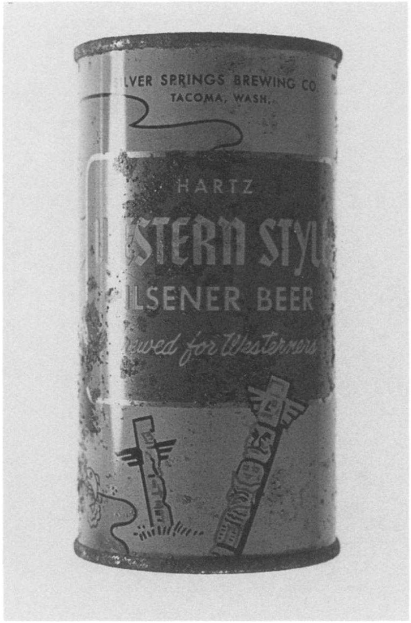 Eleven-oz. can (ca. 1960). canned beer—at least 18 million