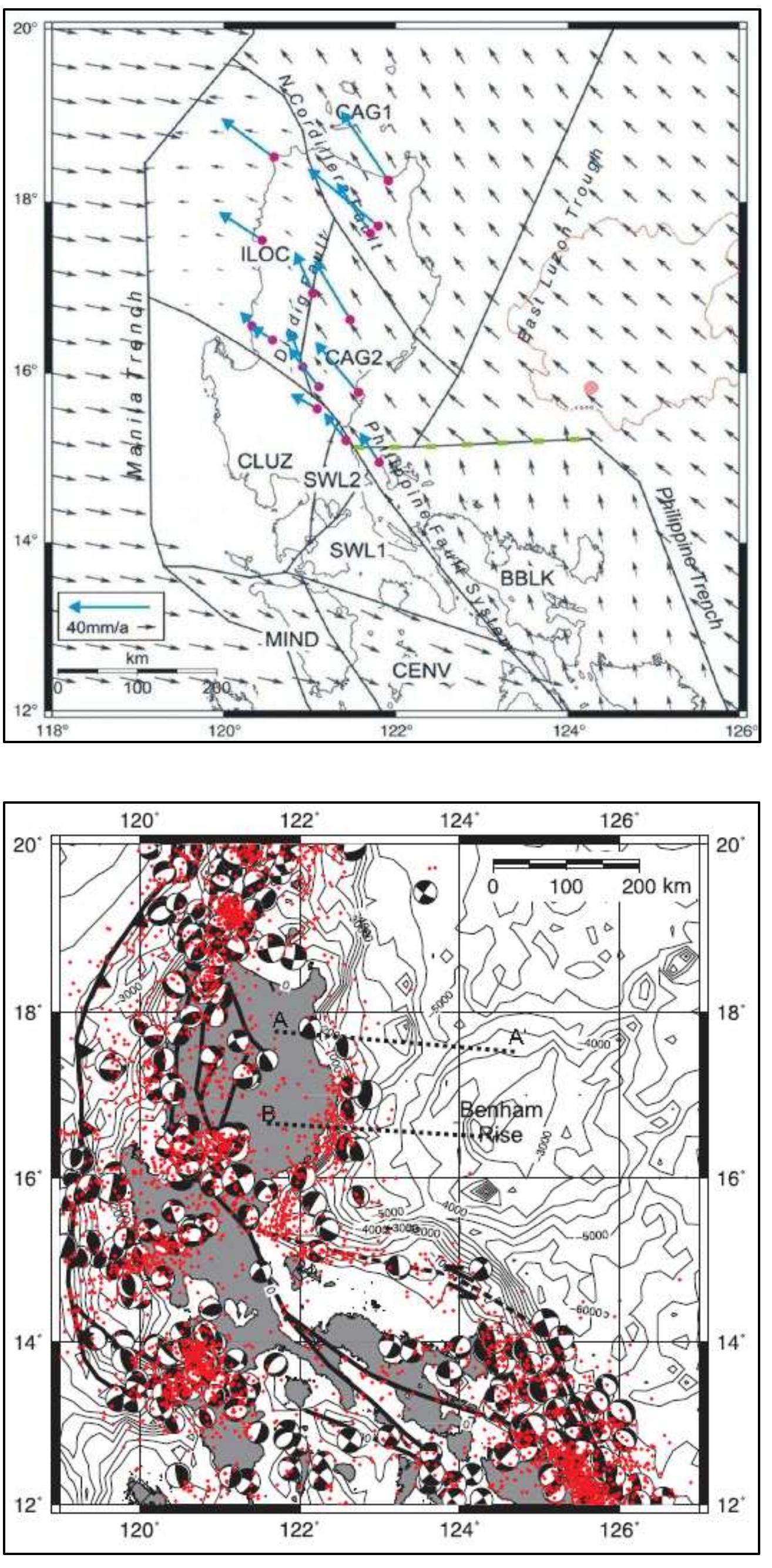 Figure 6 - New Definition of Philippine Plate Boundaries and