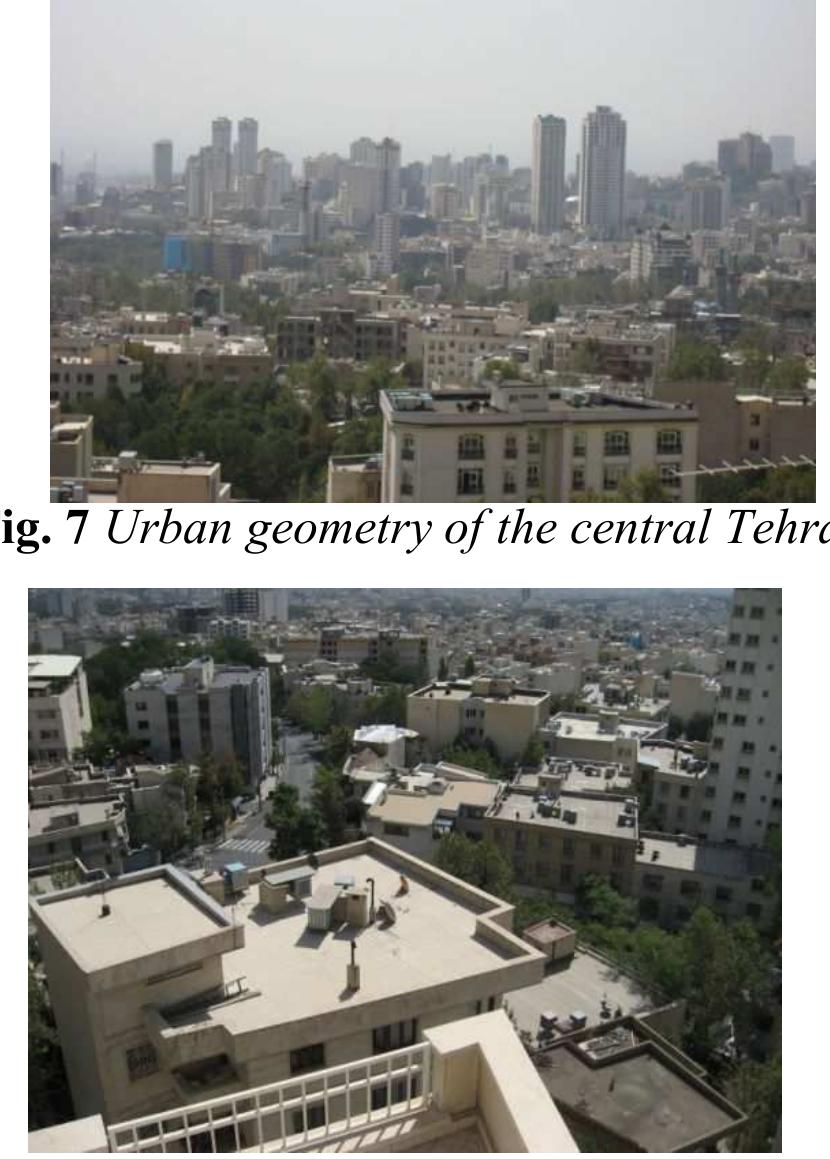 Urban construction materials in tehran