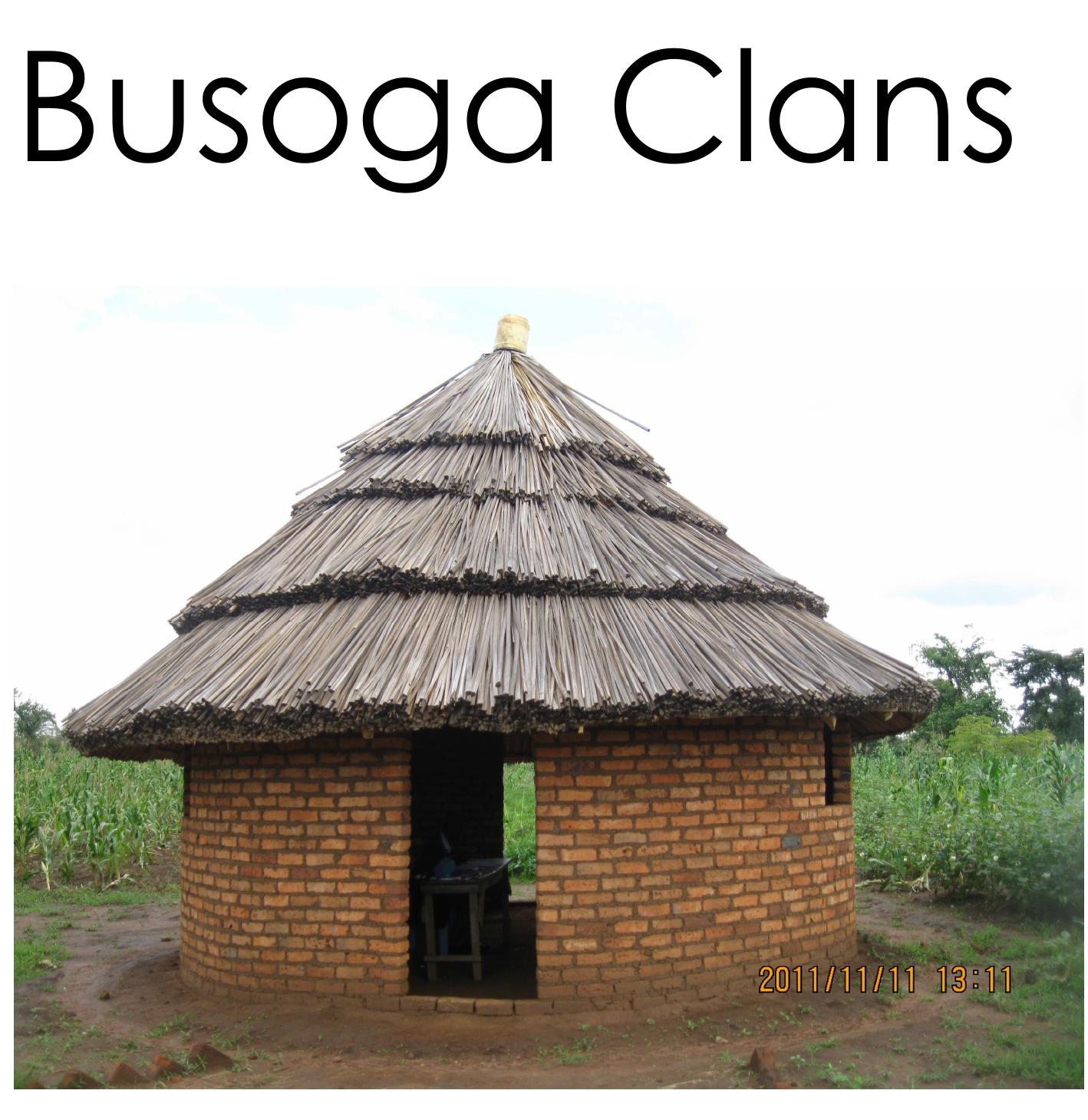 Figure 1 - Busoga Clans and Other Resources from Eibwanio