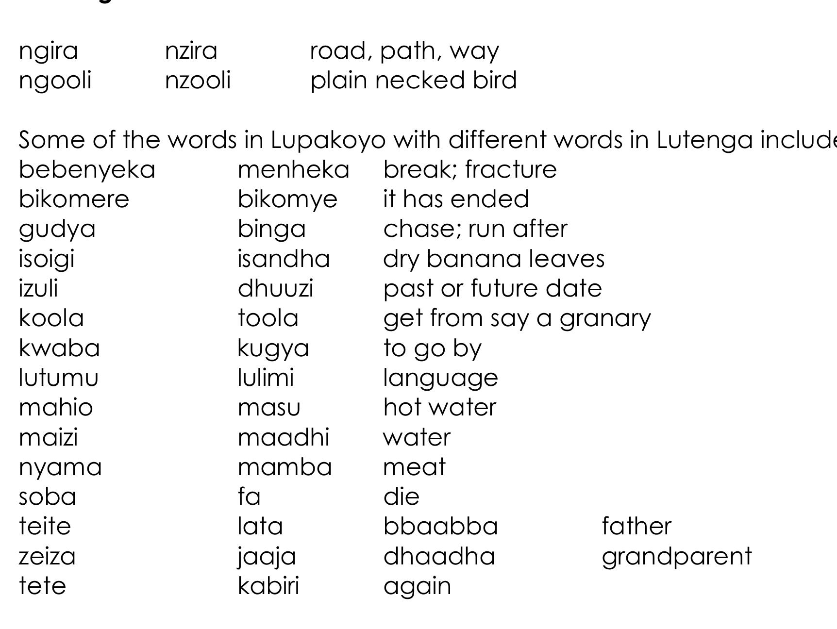 (PDF) Lusoga Language Handbook
