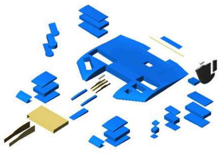 Solid foam wing structure