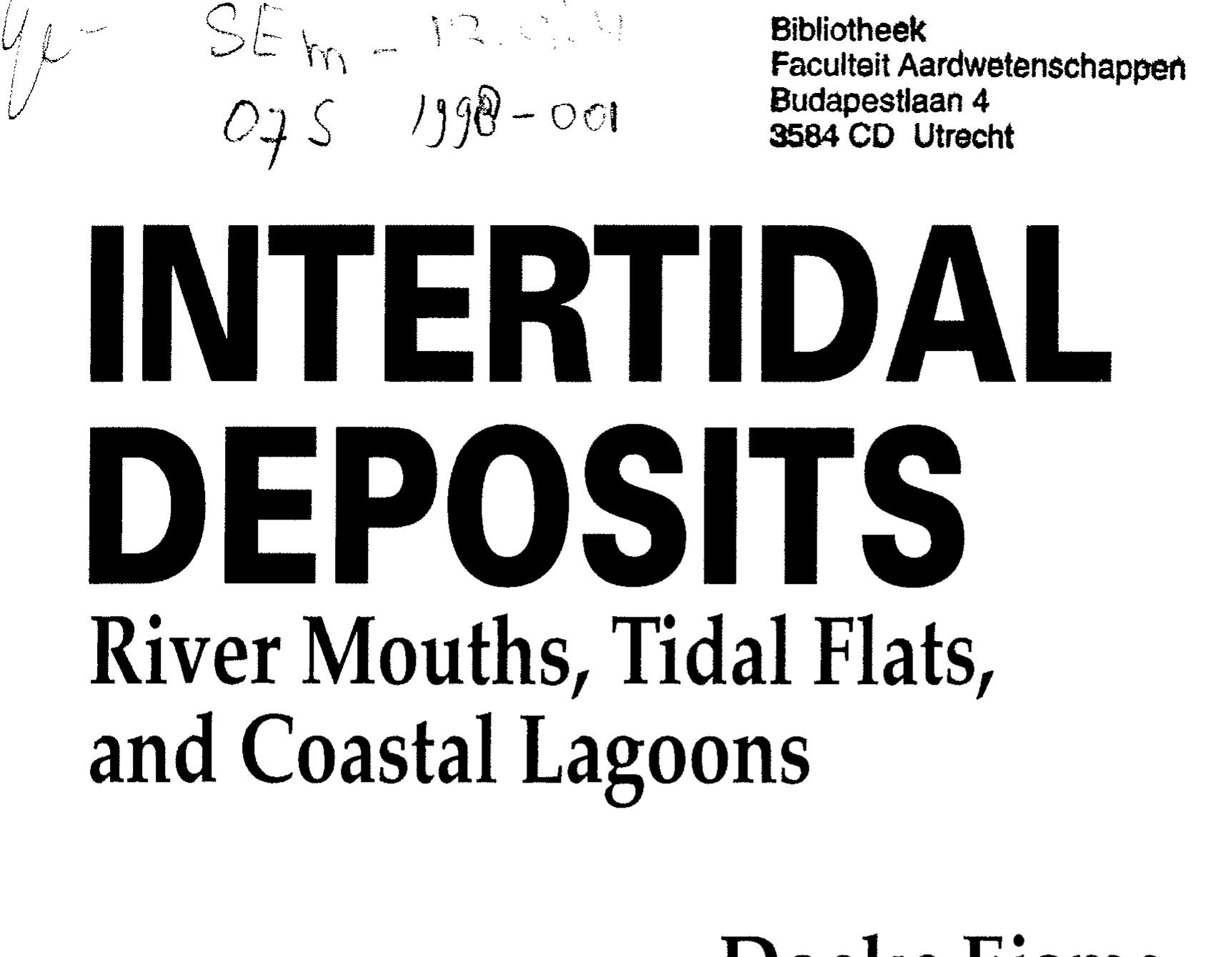 Figure 15 - Intertidal sediments: composition and structure