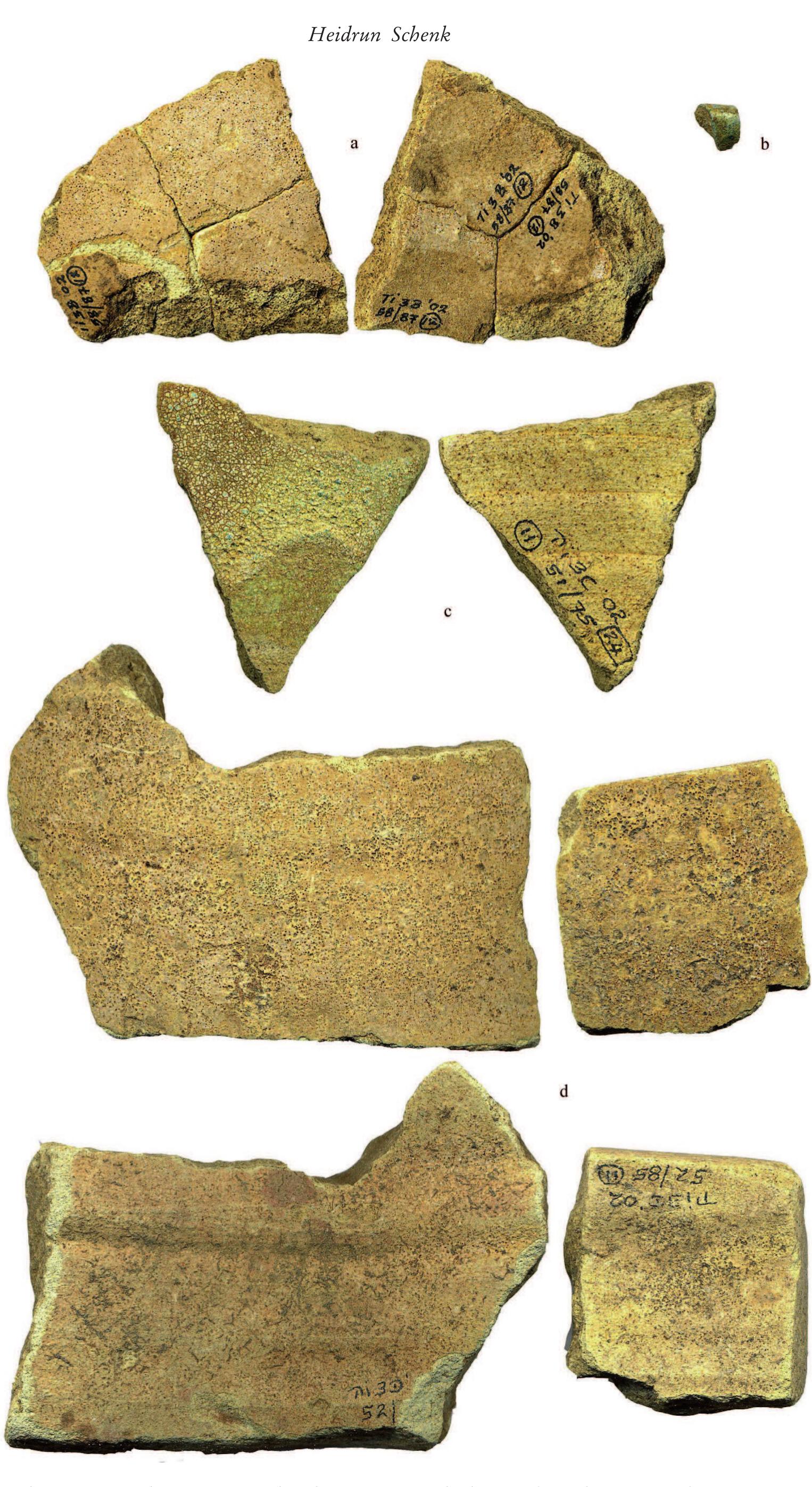 Figure 5 - Parthian Glazed Pottery from Sri Lanka and the
