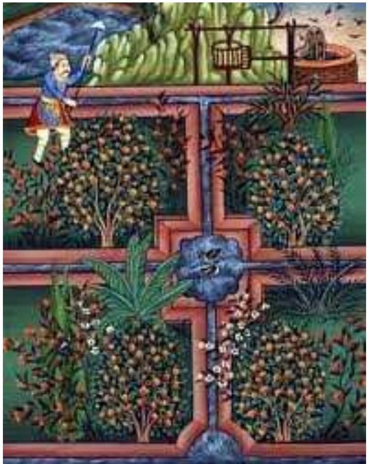 The bagh-e vafa (garden of fidelity) was babur's first