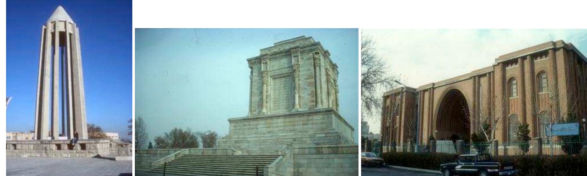 The tower of ibn sina’s modern mausoleum, designed by