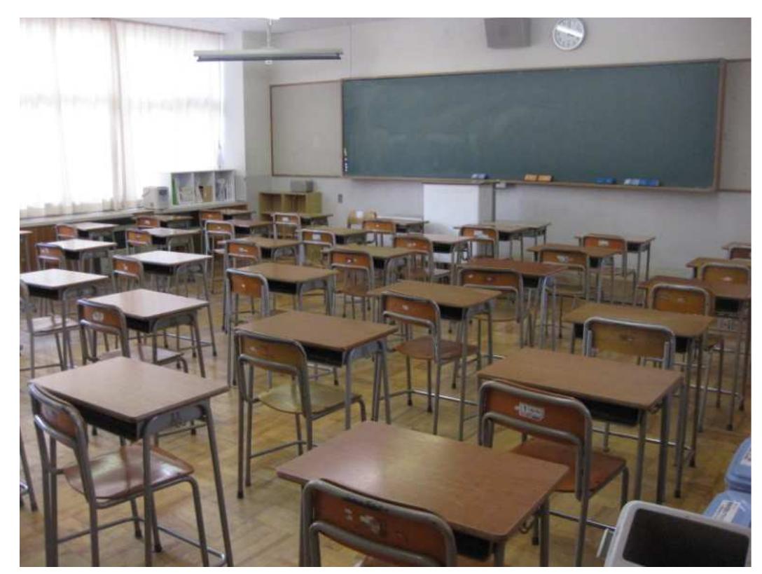 A— a standard high school classroom figure 4b — a standard