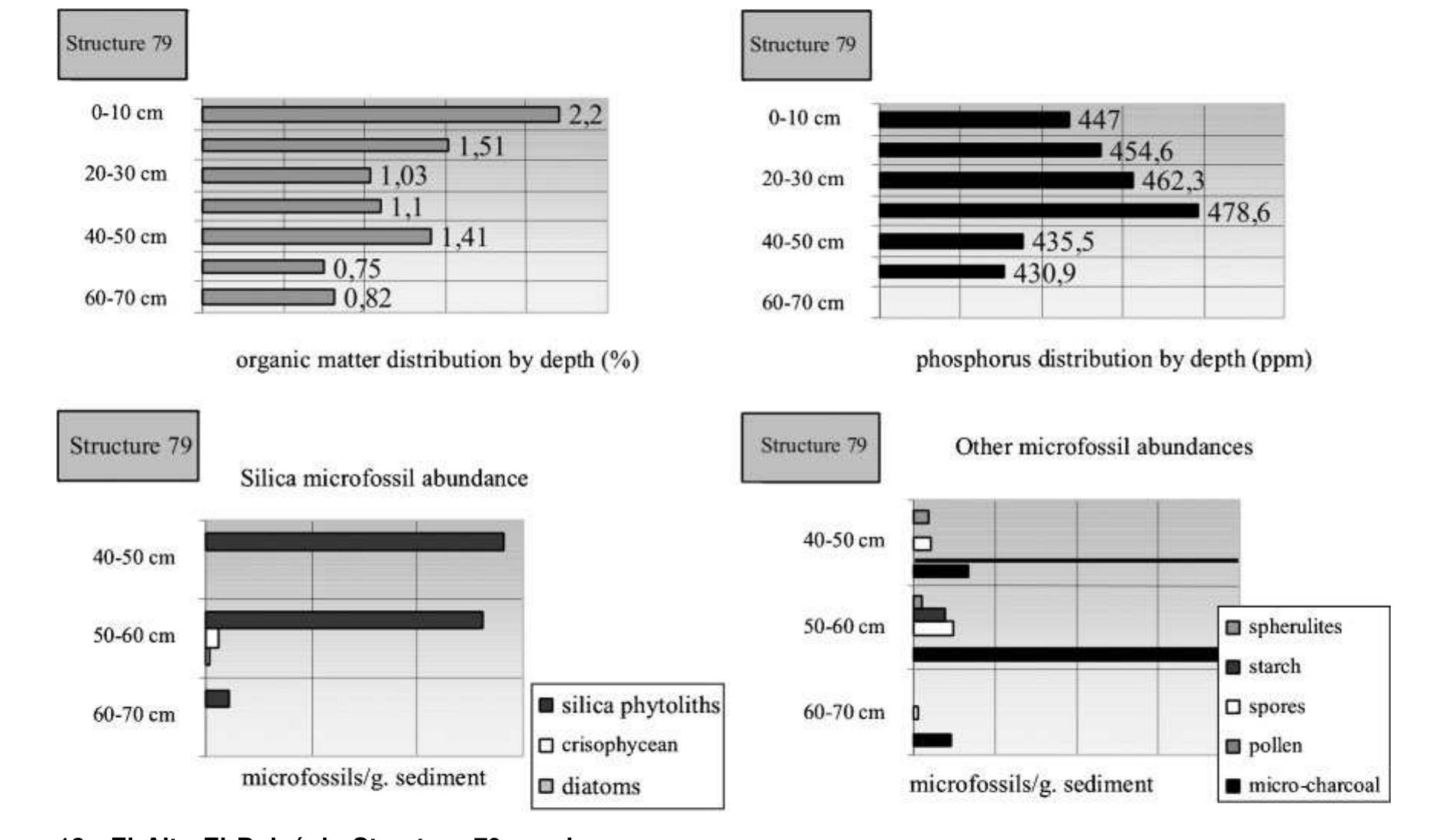 60-65 cm (identified as a part of a ‘floor’) and 65— 70 cm