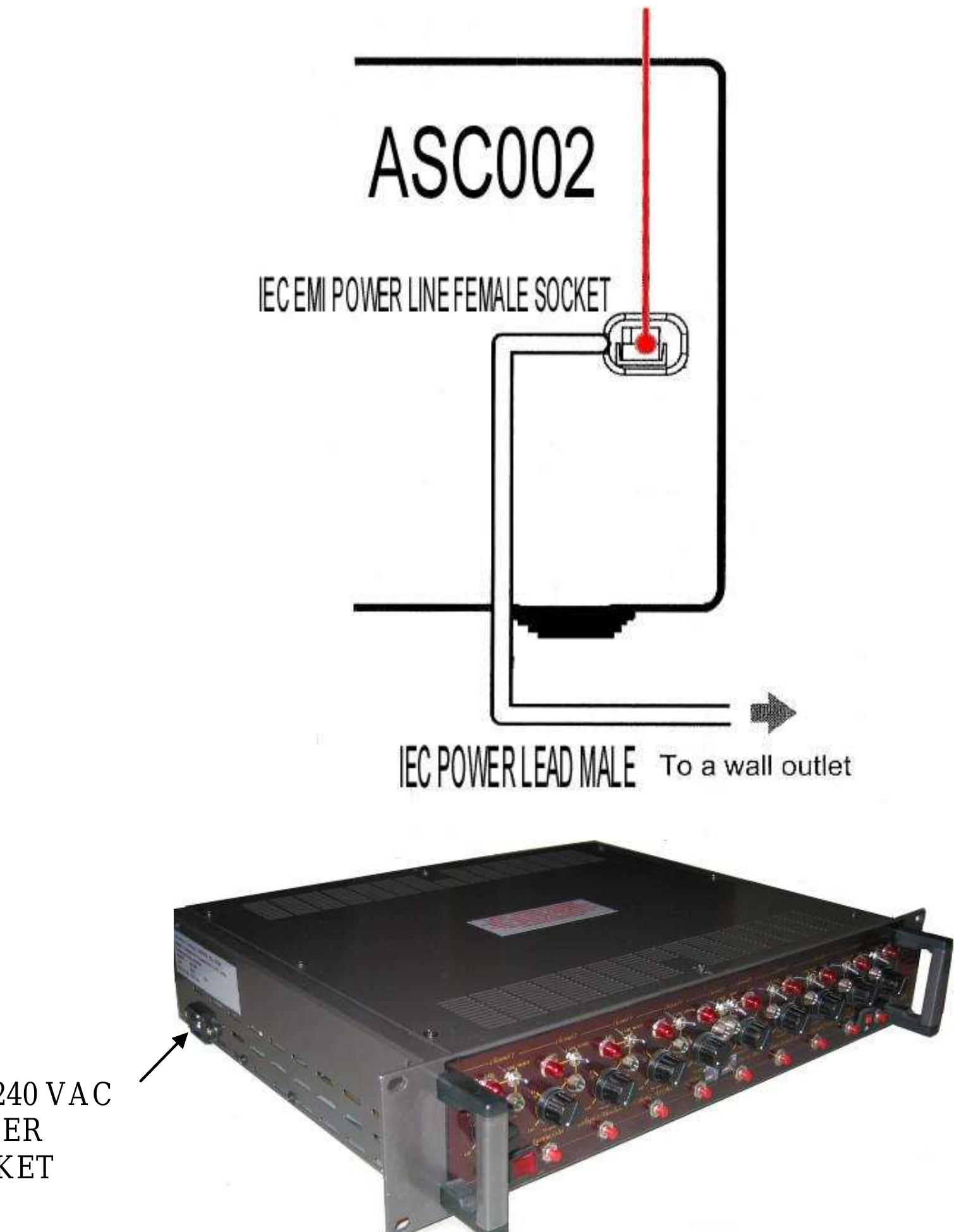 Connecting the ac power cord-simple wiring diagram, as was