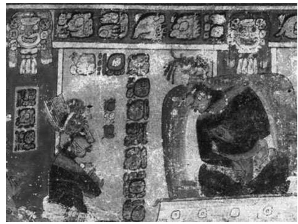 Example of the three main sizes of glyphs: primary along the