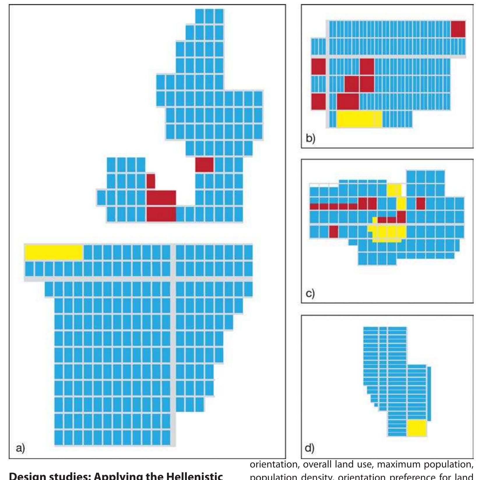 All the 2d city layouts that are shown in figures £ had been