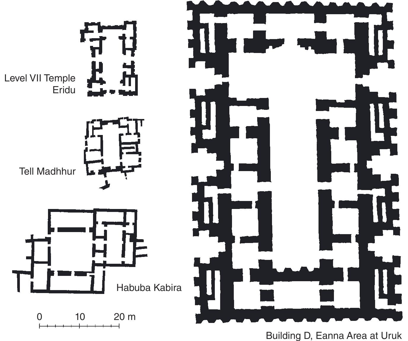 3 uruk period tripartite buildings from habuba kabira and