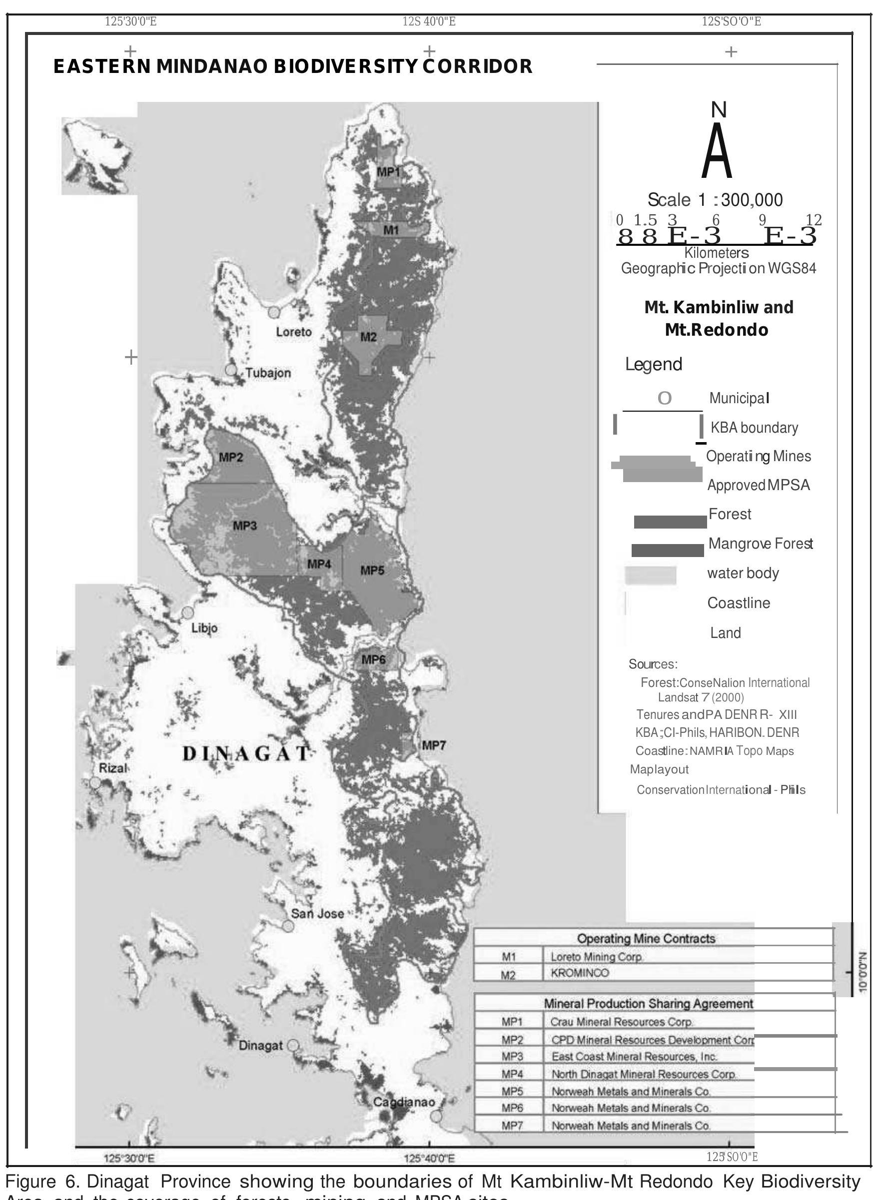 Figure 27 - The Eastern Mindanao Biodiversity Corridor