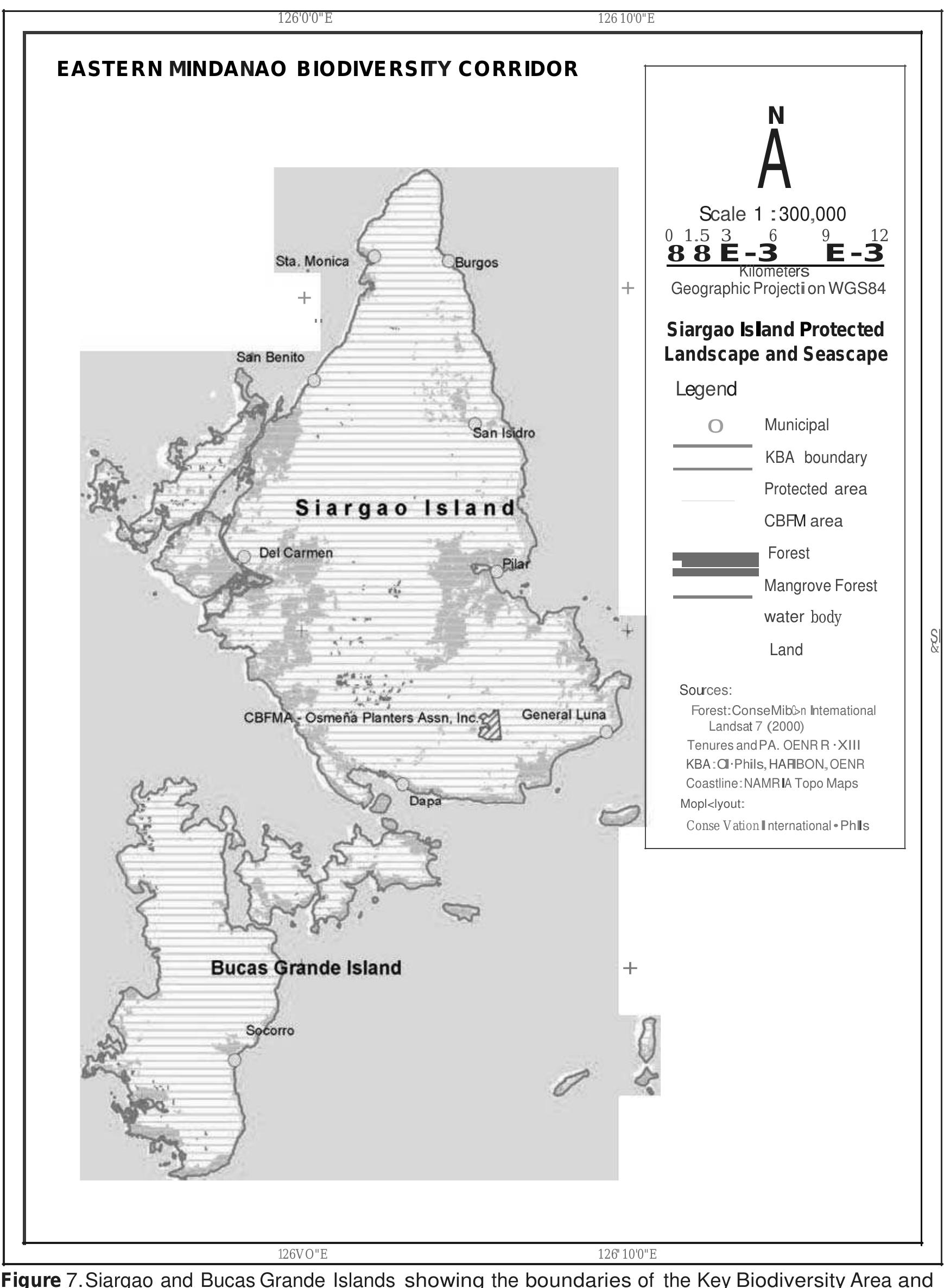 Figure 30 - The Eastern Mindanao Biodiversity Corridor
