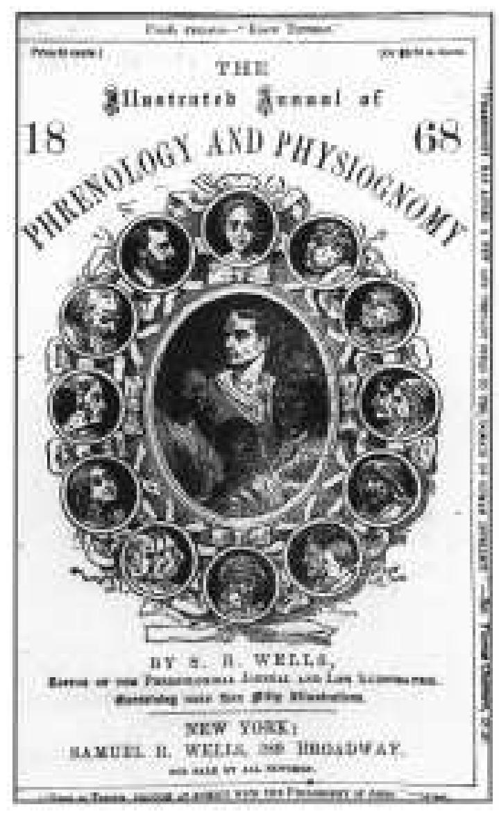 The cover of samuel wells's 1868 illustrated annual of