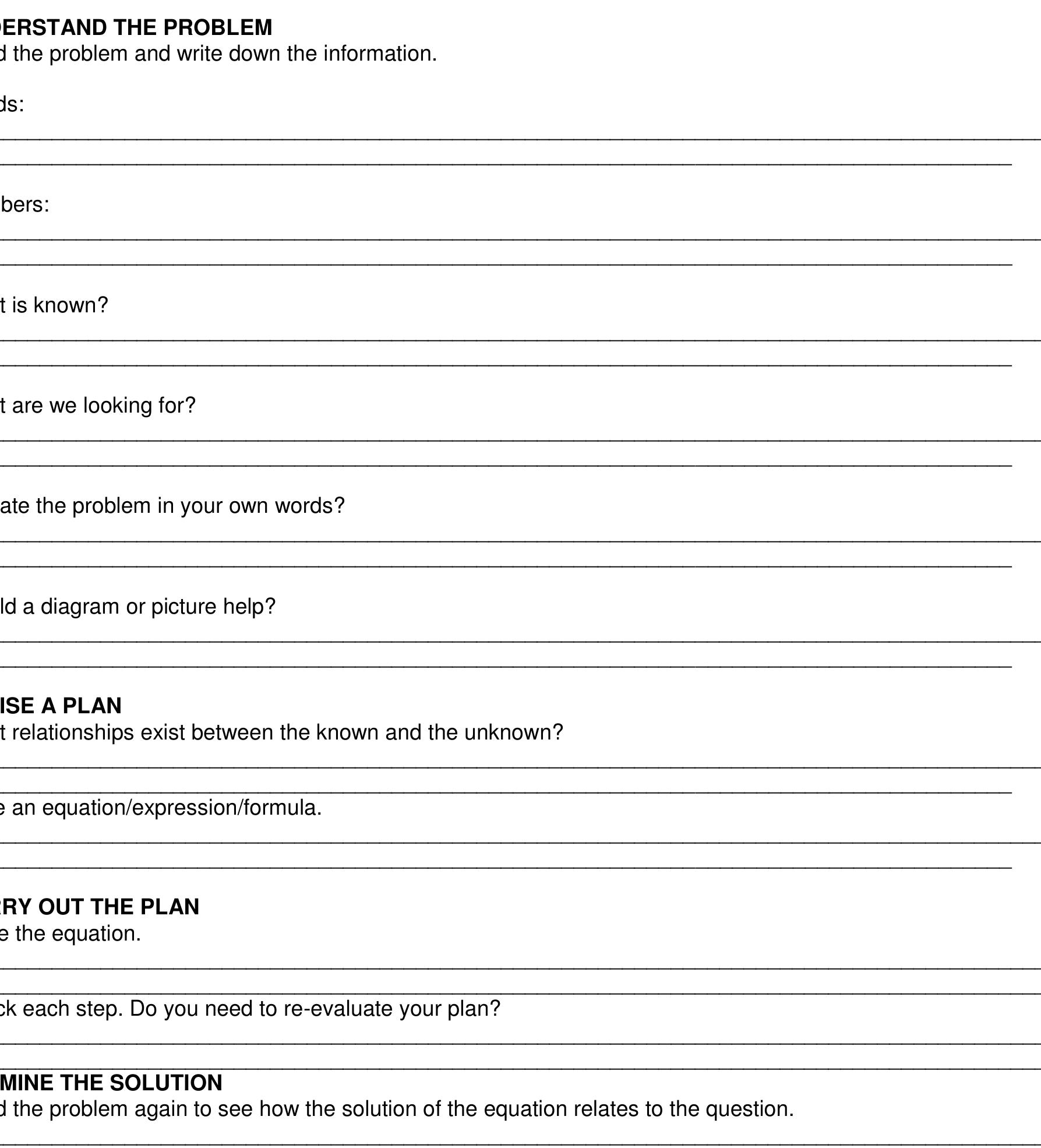 (PDF) STUDENTS’ DIFFICULTIES IN COMPREHENDING MATHEMATICAL WORD ...