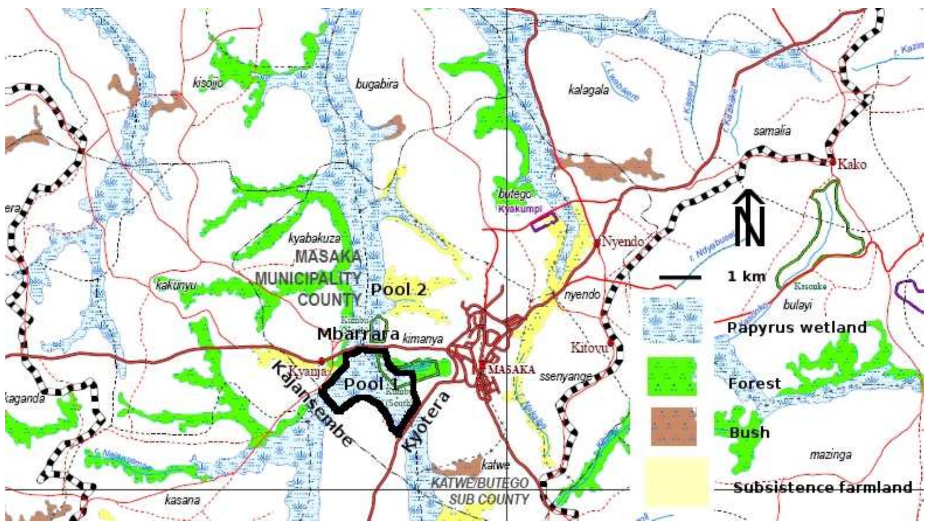Figure 1 - from Water availability at Masaka/Nabajjuzi: a