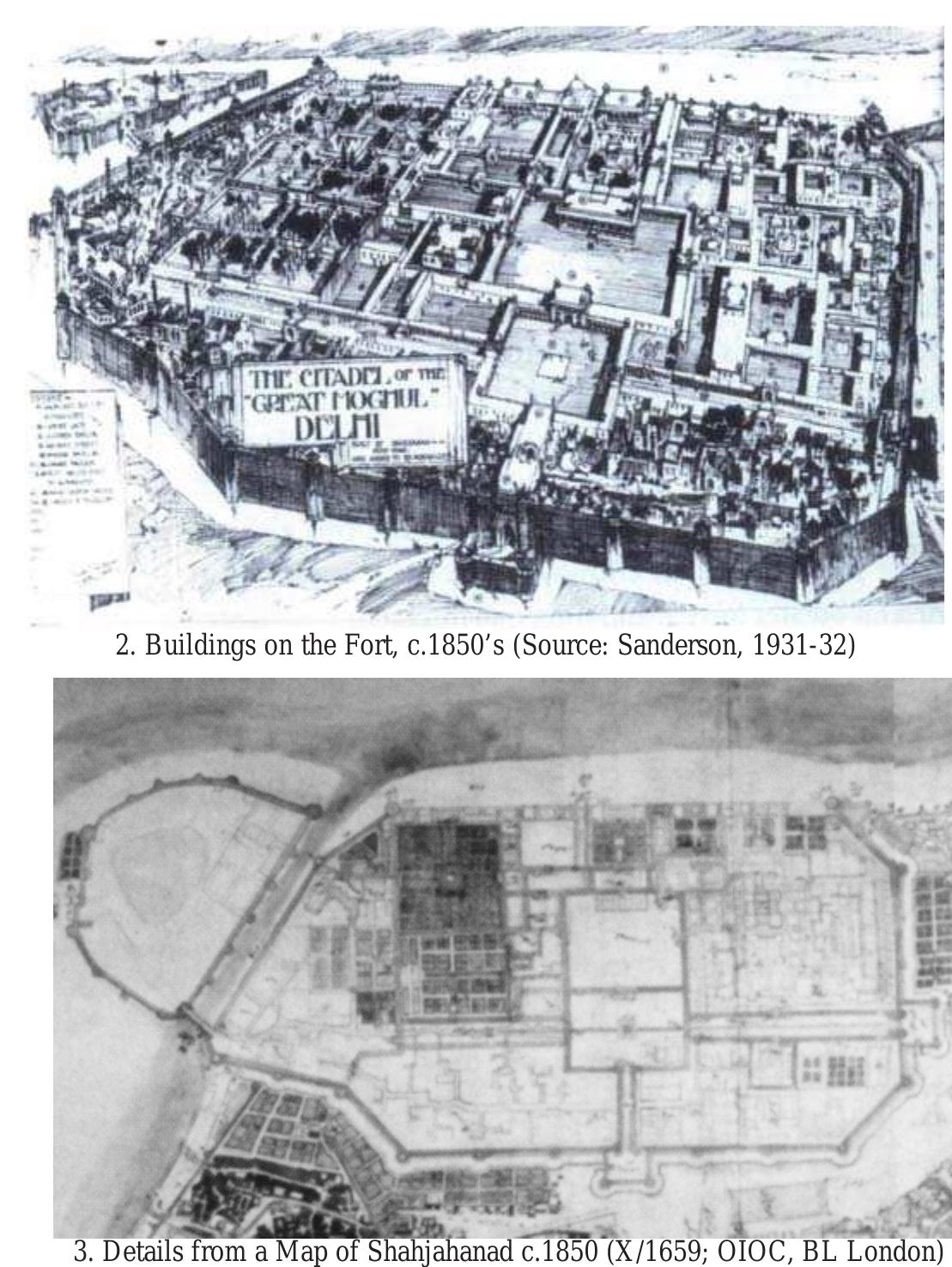 Red Fort Delhi Plan