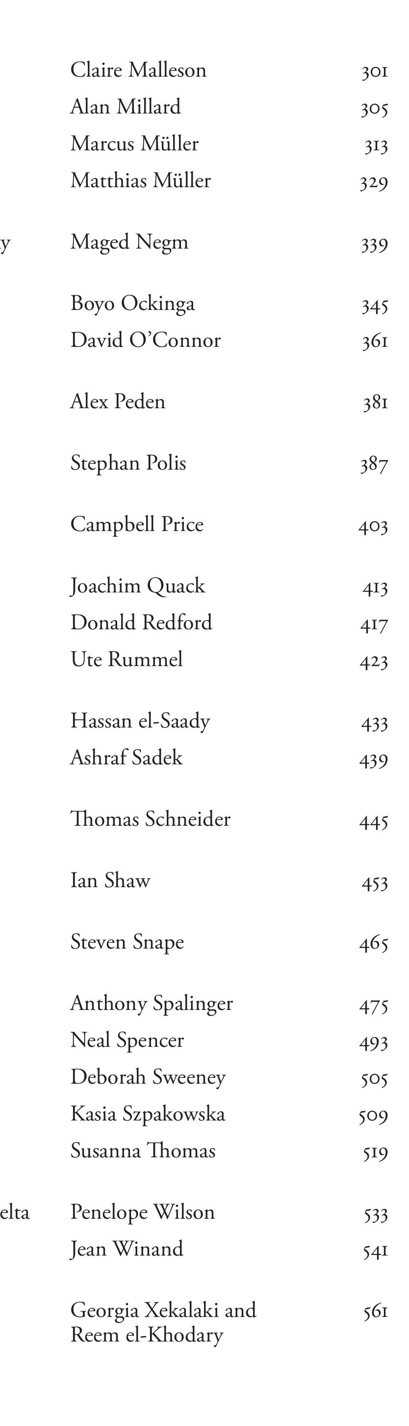 Table 1 - Piety, change and display in the New Kingdom
