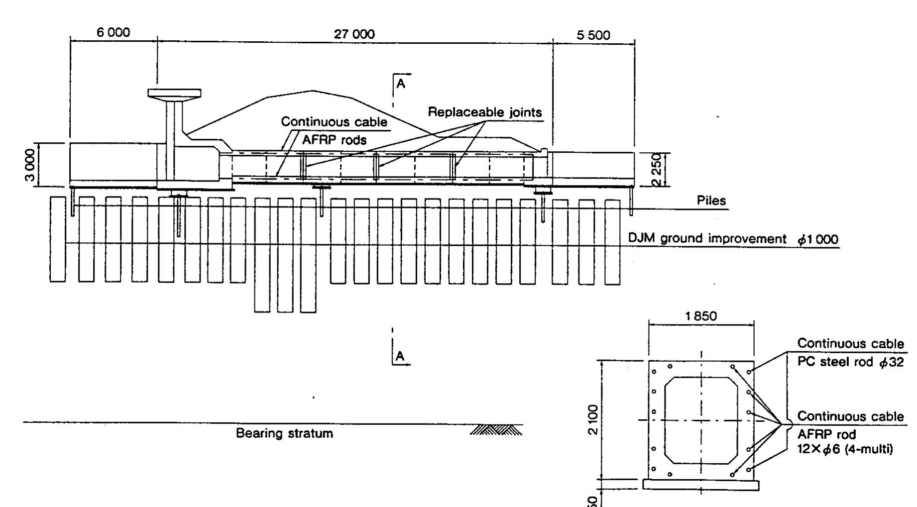 53. schematic of the culvert at the nakagoh drainage works.