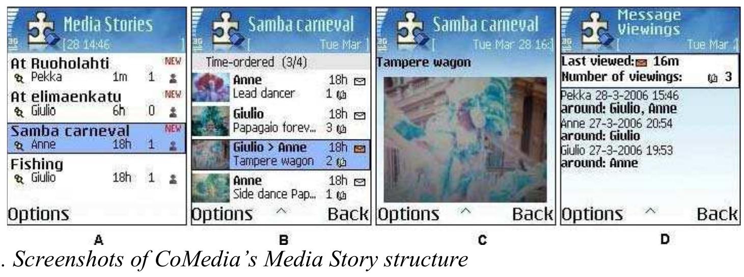 We explore how sensor derived cues of context and activity