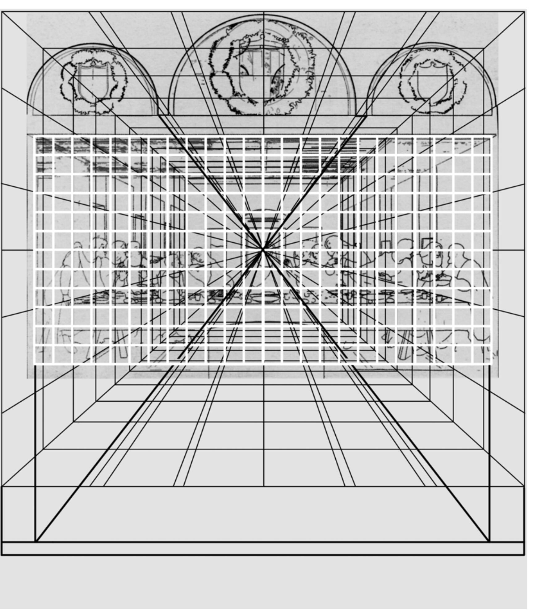 Figure 4 - The Proportions of Leonardo's Last Supper