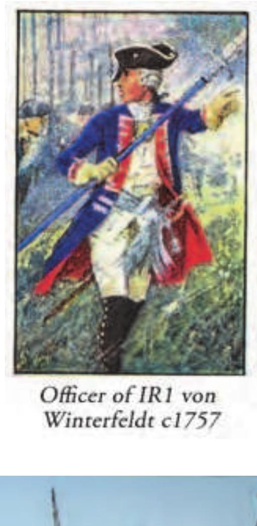 Figure 9 - Prussian Musketeer Regiments of the War of