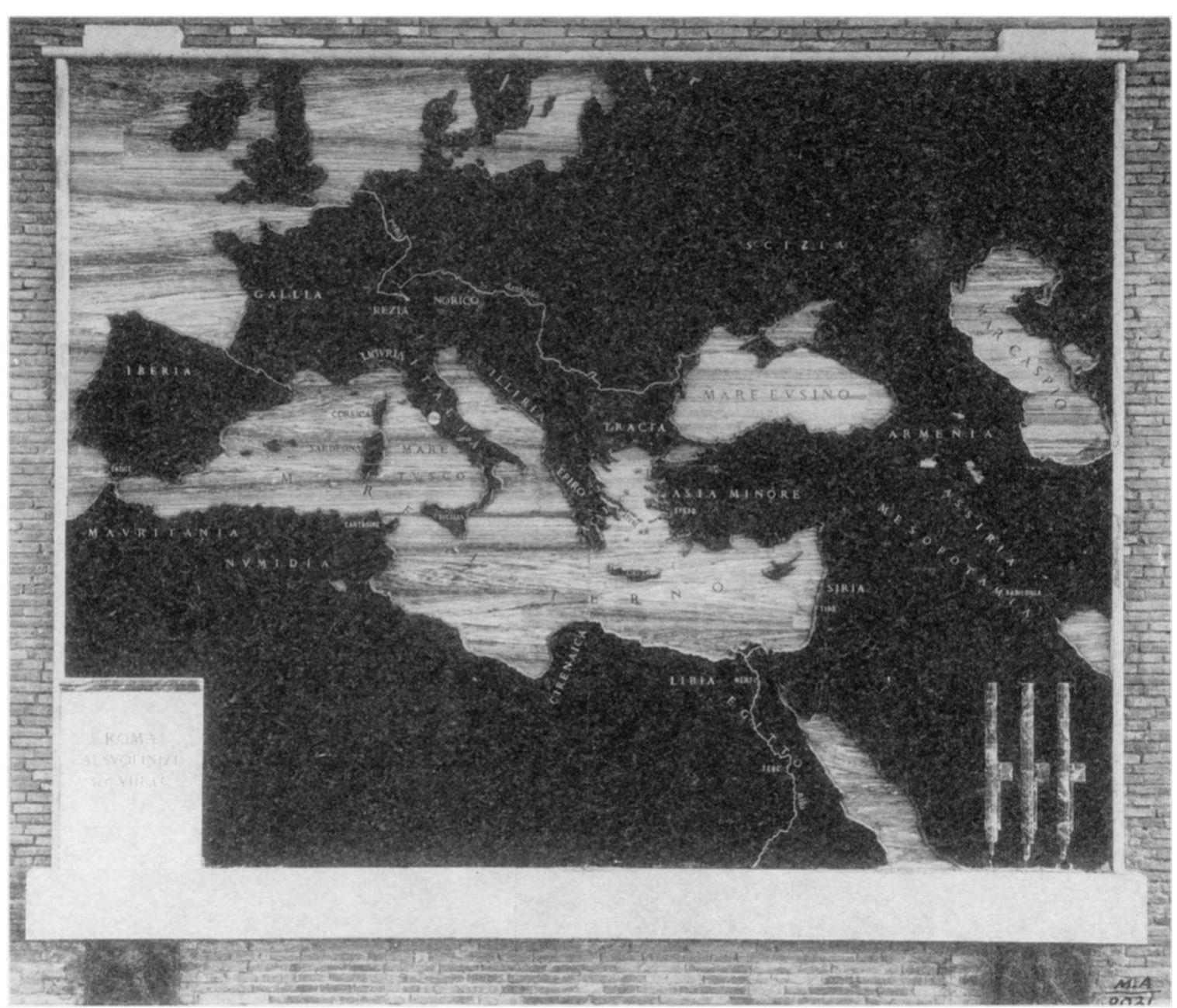 Basilica of maxentius, map. 1: ‘the beginning of rome. 8th