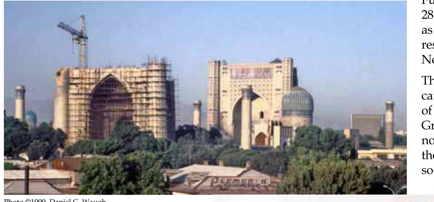 (PDF) The Bibi Khanum Mosque in Samarqand: Its Mongol and Timurid ...