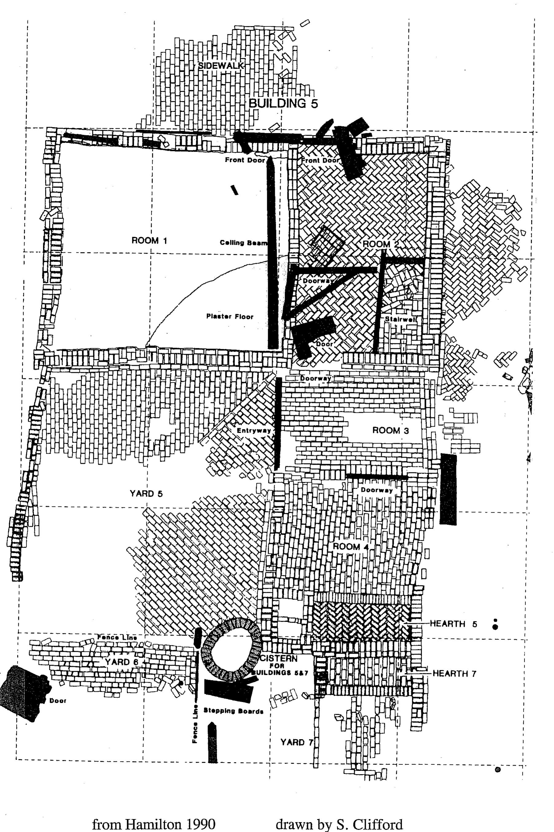 Port royal, jamaica (1692) building with brick floors,