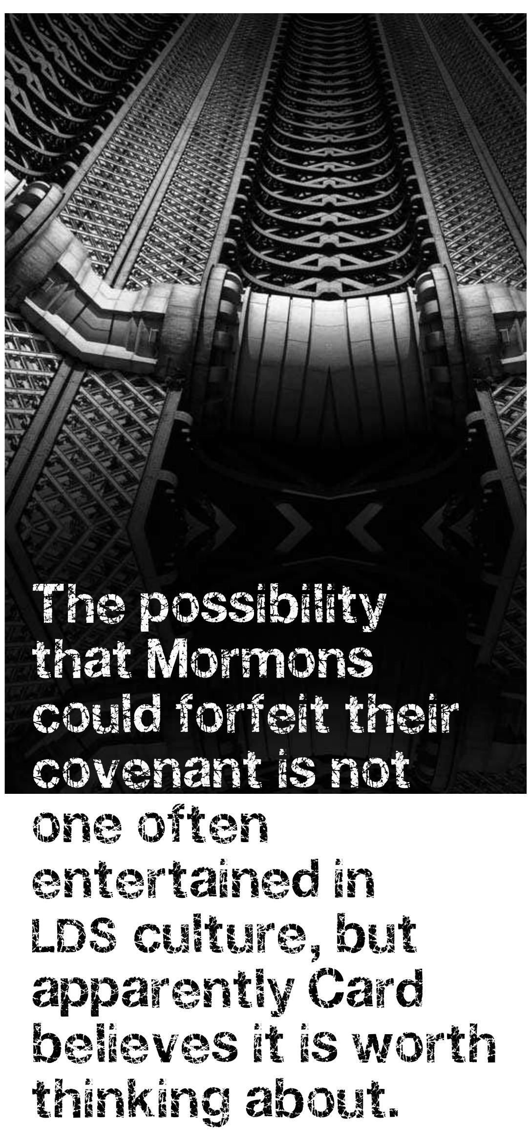 Figure 2 - Sacred Sci-Fi: Orson Scott Card as Mormon