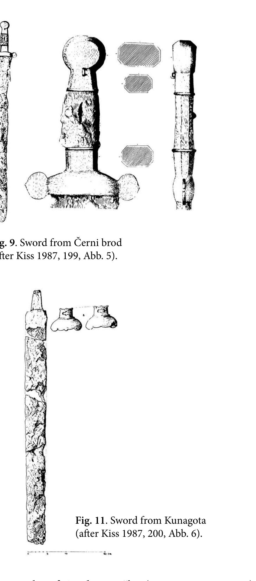 Figure 3 - Early Medieval Sword Guards from Bulgaria