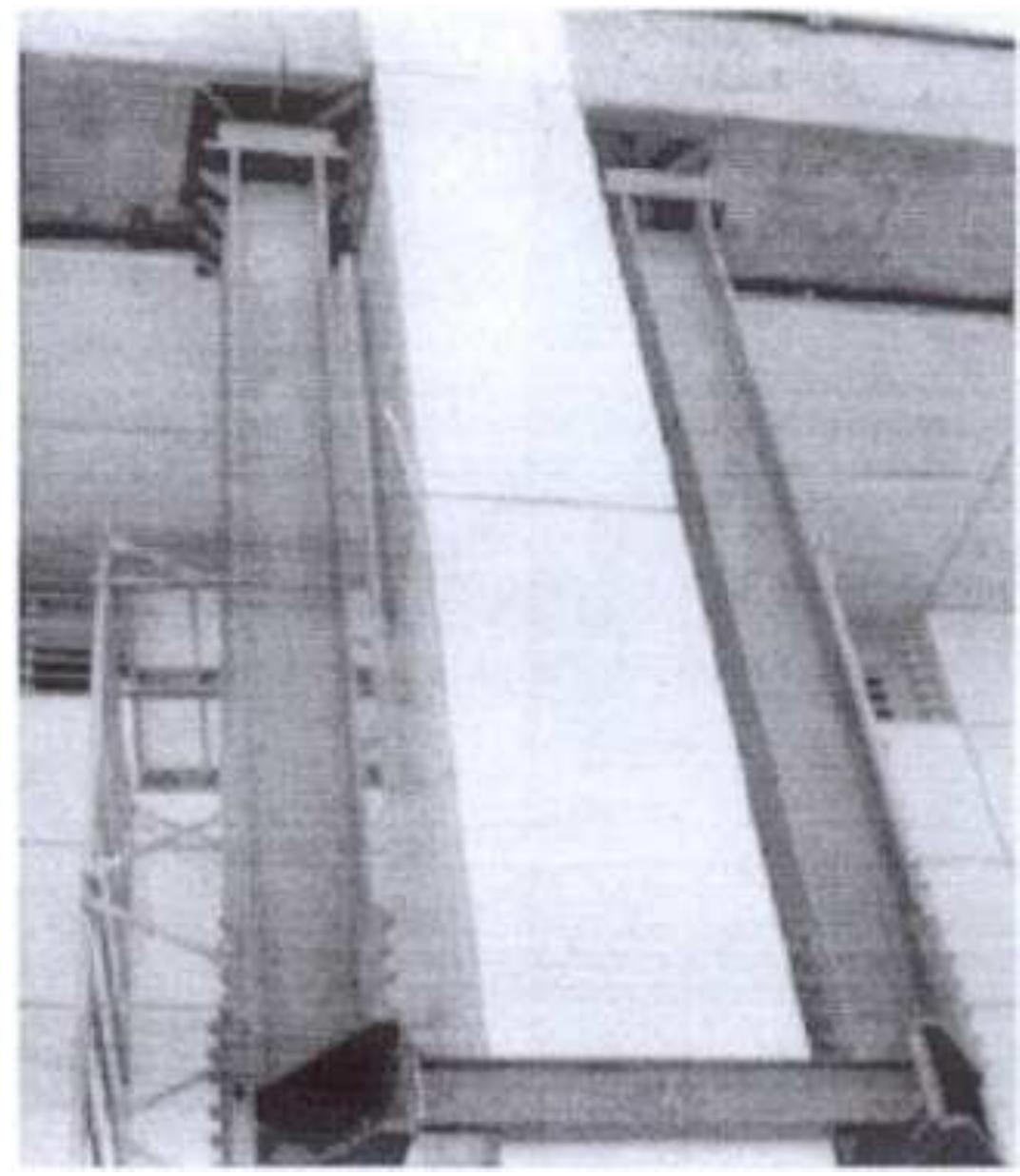 Installation Of Temporary Steel Column Figure 22 Isolator