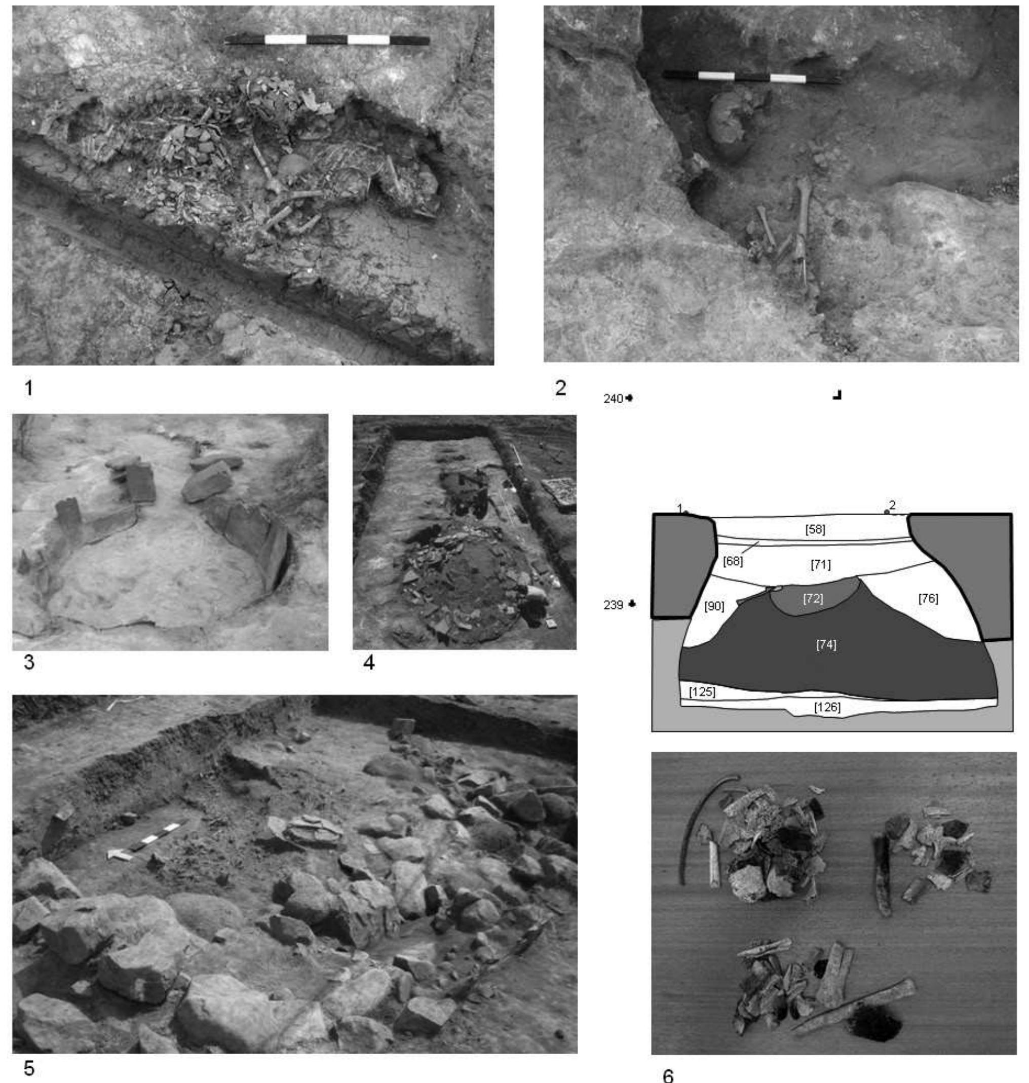 Perdigoes enclosure. late neolithic pit graves (1 and 2).