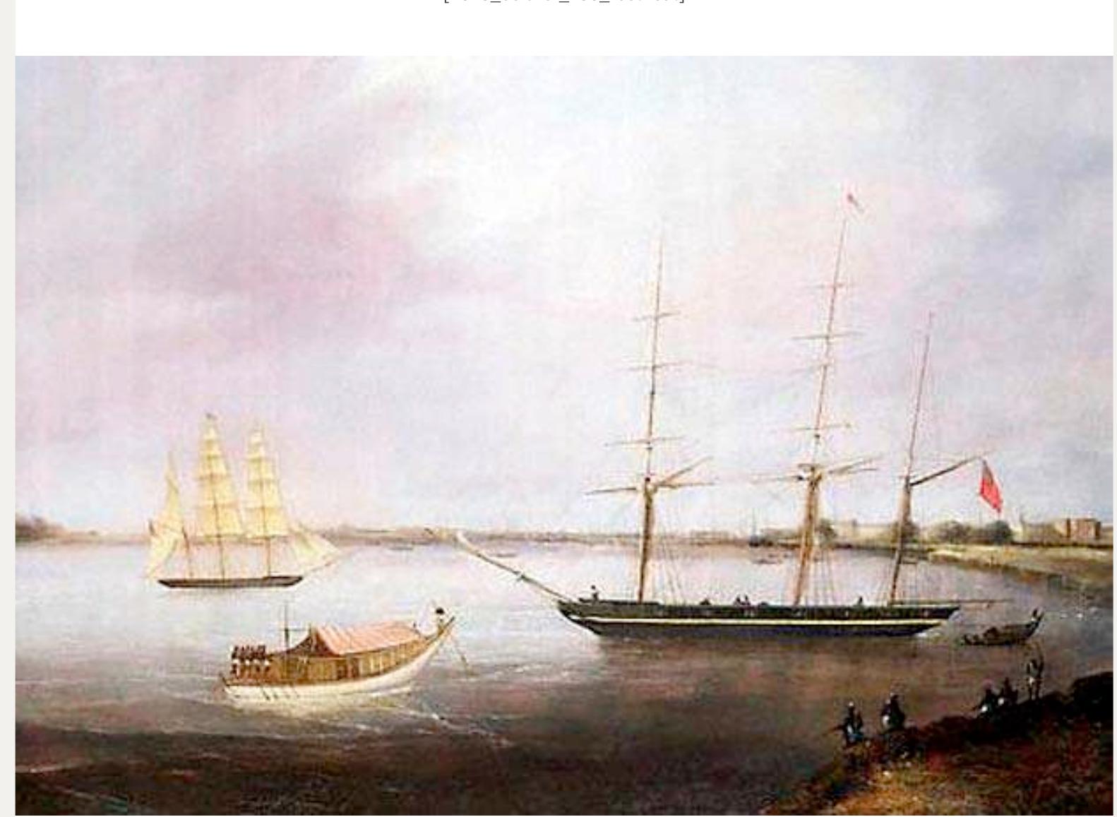 “the 'streatham' and the opium clipper 'red rover'”