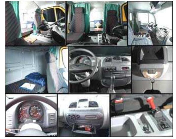 Volvo truck cabin interior (figure 5) was designed to create