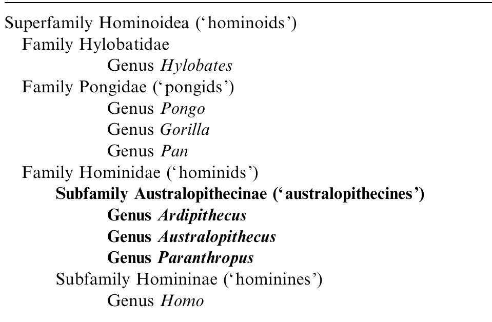 B. a traditional ‘premolecular’ taxonomy of the living