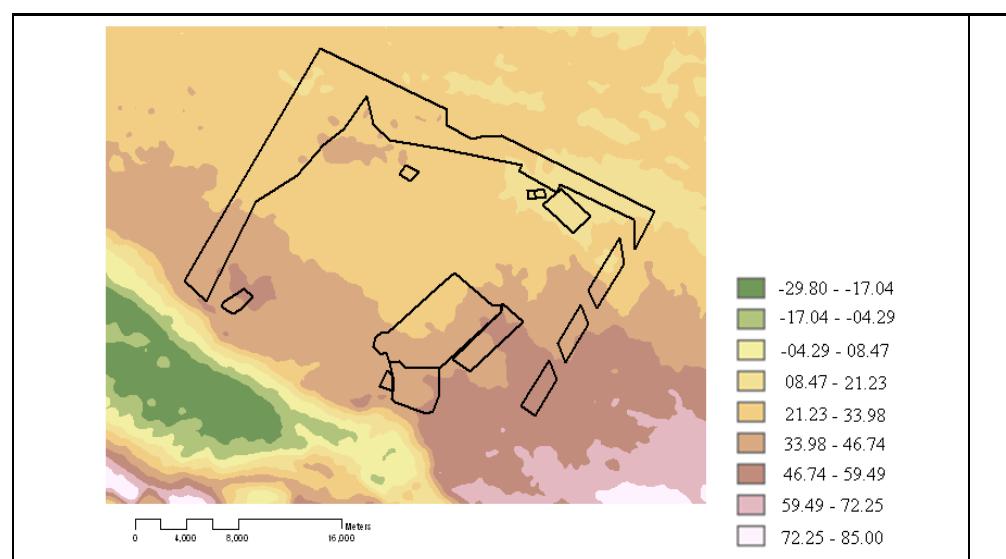 Figure 5 - Overlay Weighted Model and Fuzzy Logic to