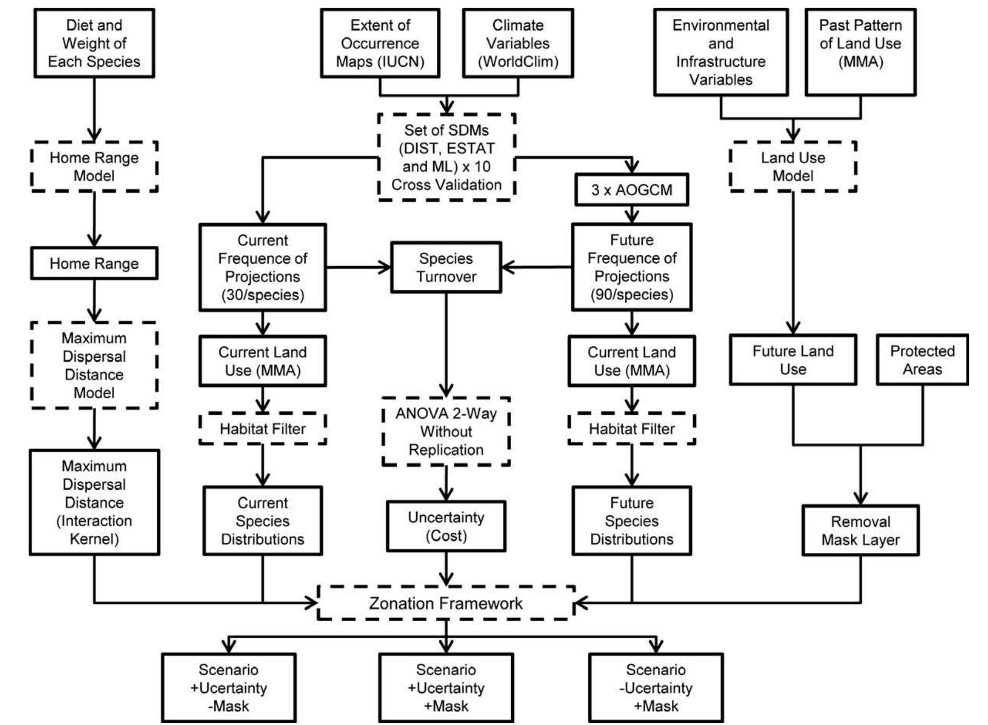 A schematic representation of the methods used to generate