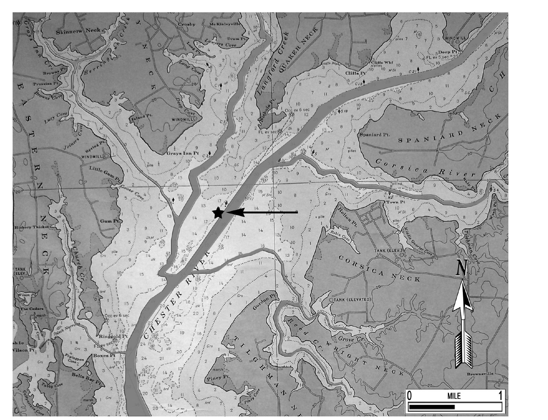 Chester river circa 7,000 years b.p. archaeology of marine