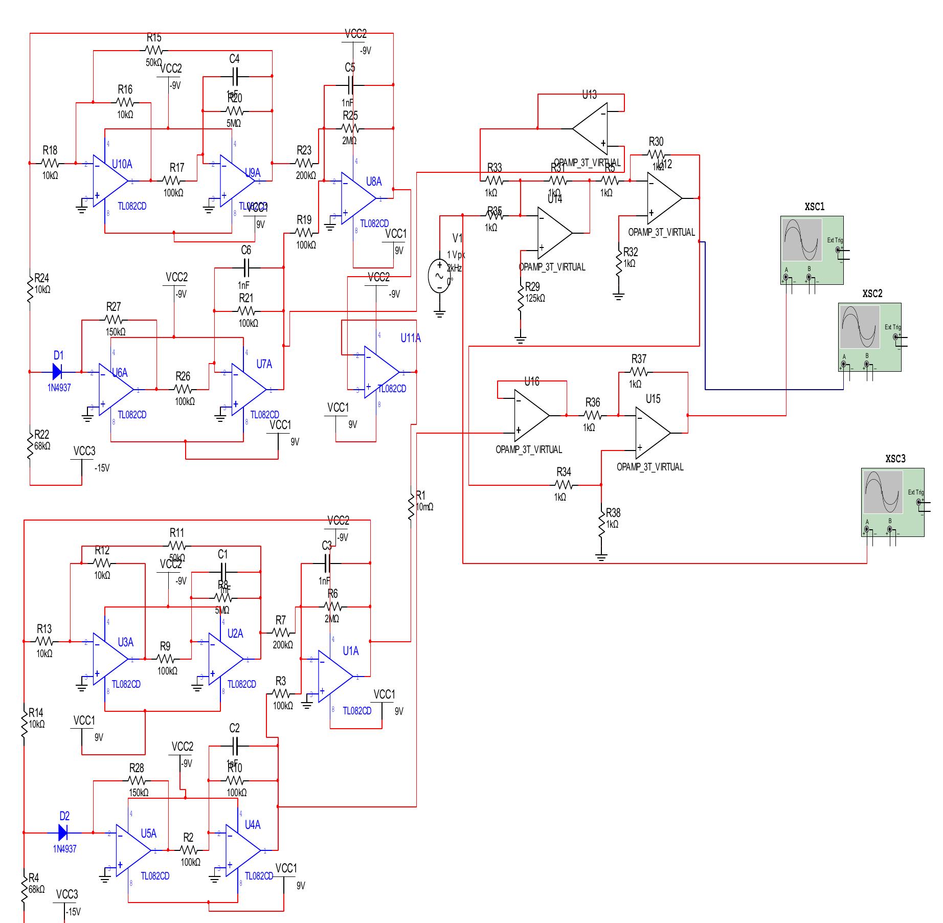 Rossler circuit masking communication circuit. in