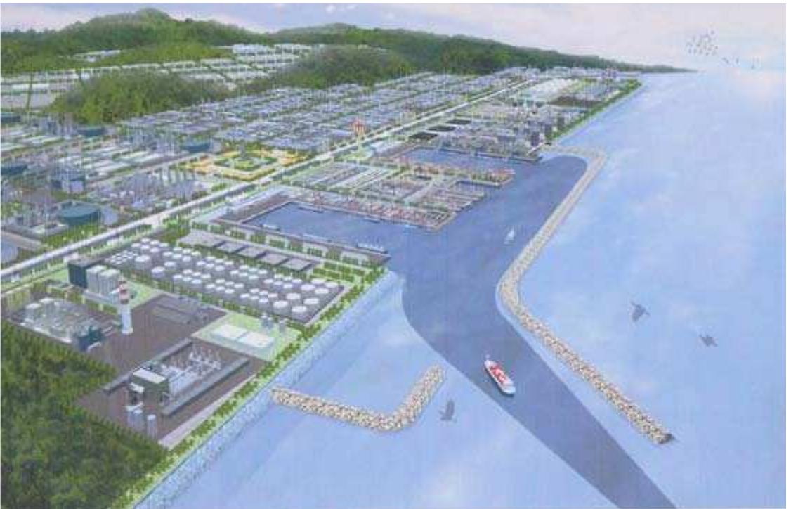 7 conceptual image of dawei deep sea port development