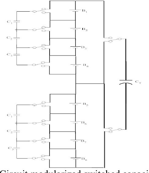 Another topology utilizes the switching capacitor method is