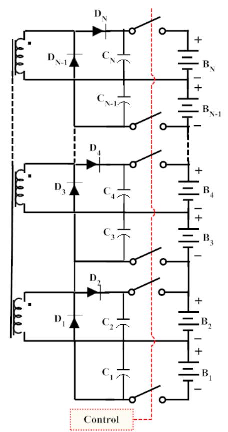 Ramp converter cell balancing topology. ramp converter (rc)