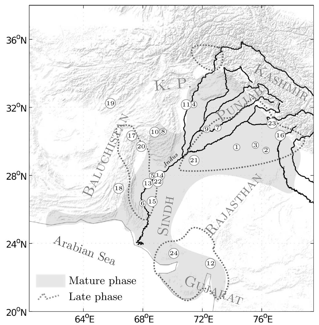 Figure 1 - from Bricks and urbanism in the Indus Valley rise