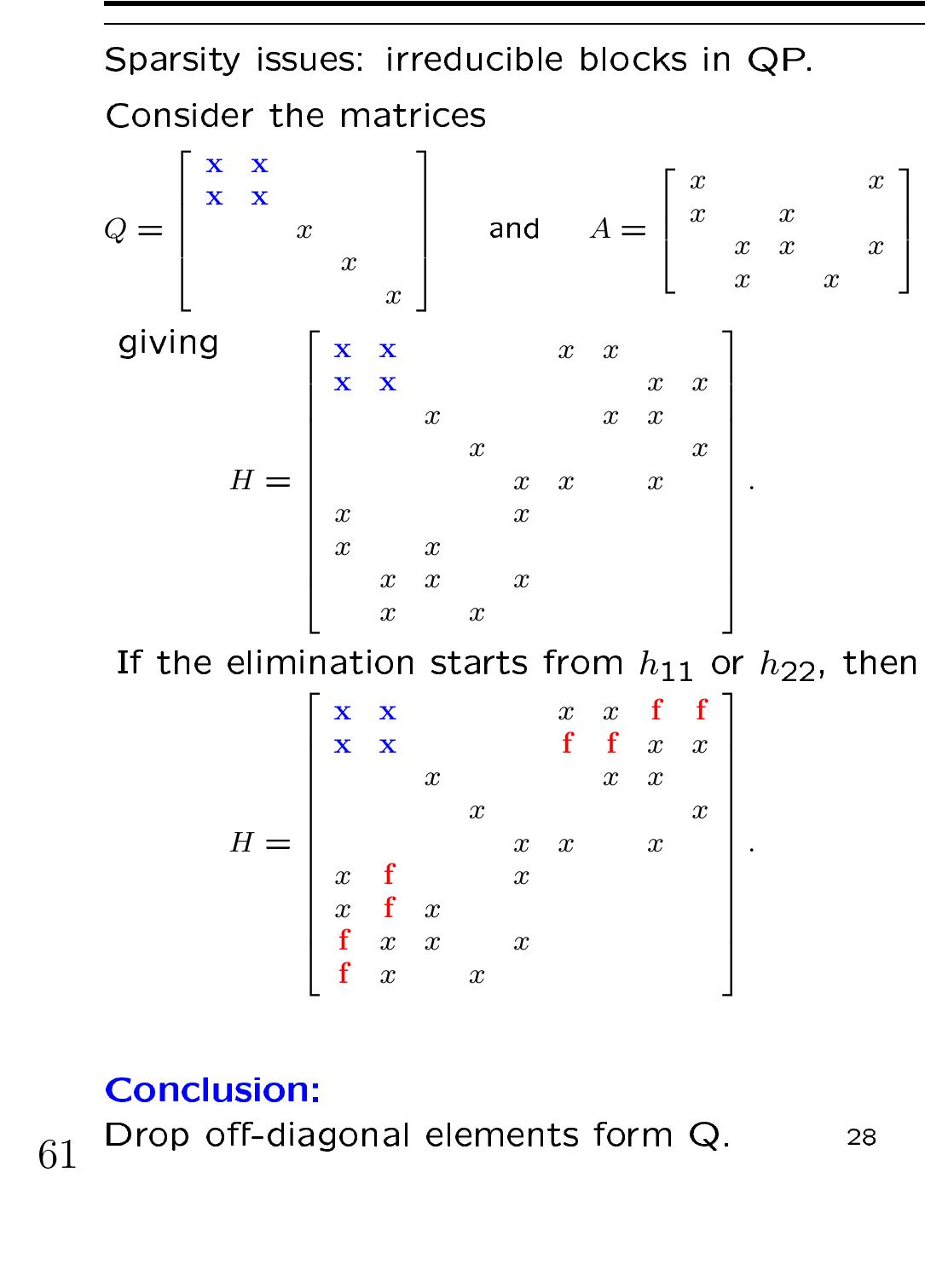 Figure 8 - Spectral methods for discontinuous problems