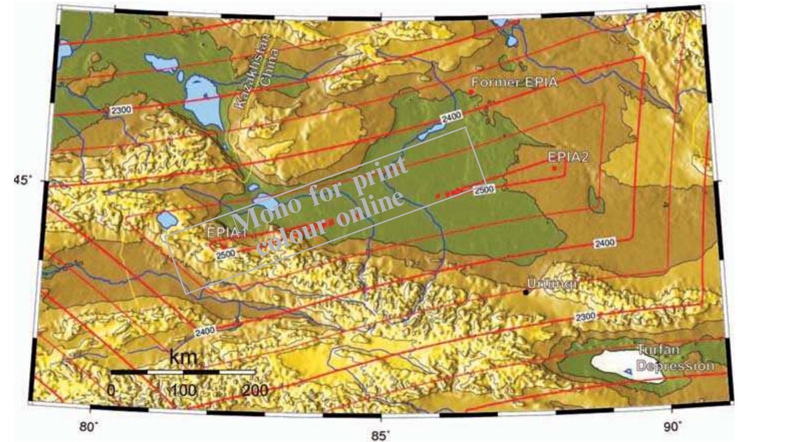 Detailed location map of epia1, epia2, and a previously