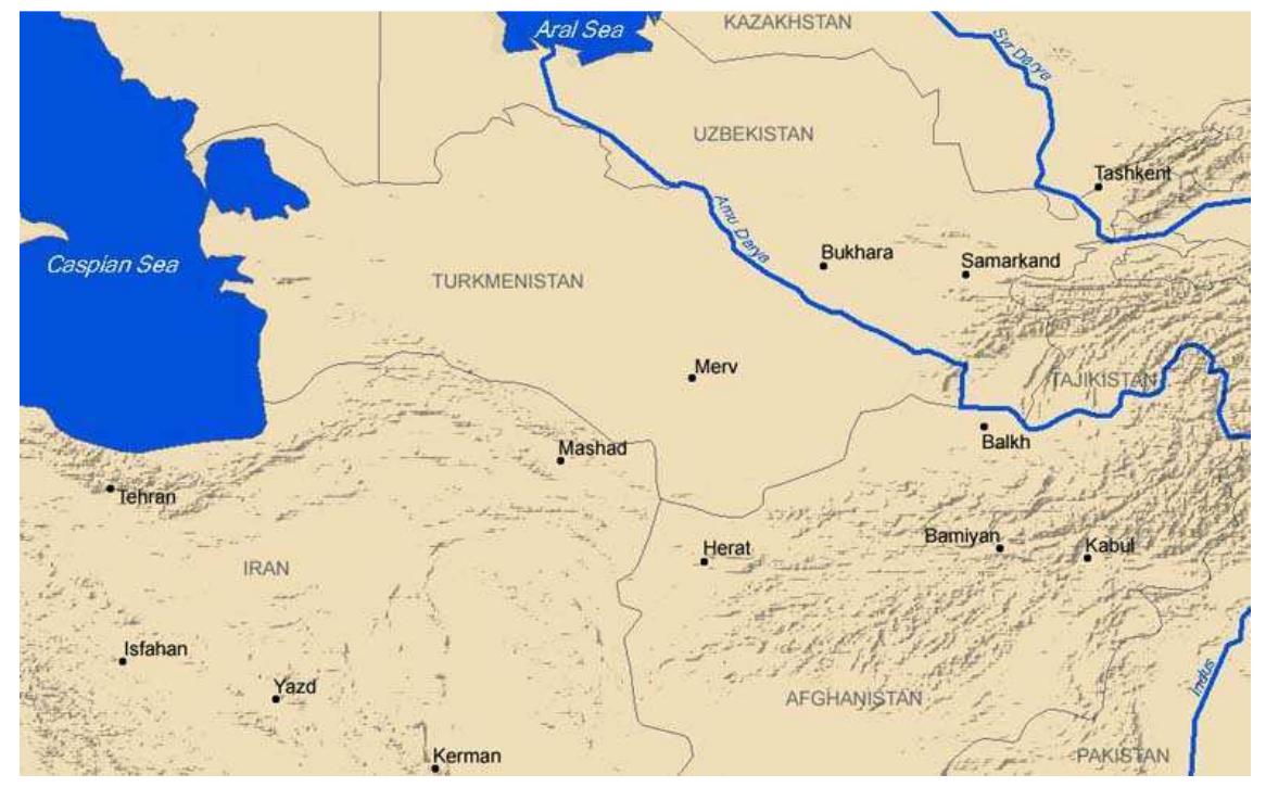 Figure 1 - from Balkh and the Sasanians, the Economy and